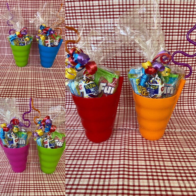 Rainbow Party Favor Bags - Etsy