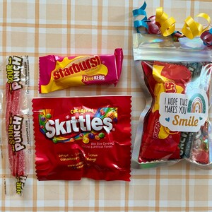 Just Because - Pre-filled Candy Bag- Pre- Made Goody Bags - Team Staff ...