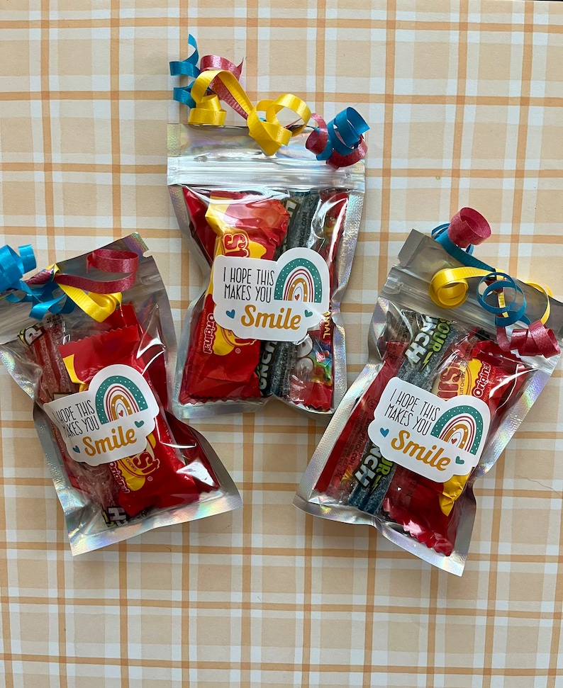 Just Because - Pre-filled Candy Bag- Pre- Made Goody Bags - Team Staff ...