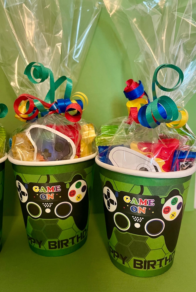 Video Game Theme - Gamer Party - Birthday Party - Pre-filled Party ...
