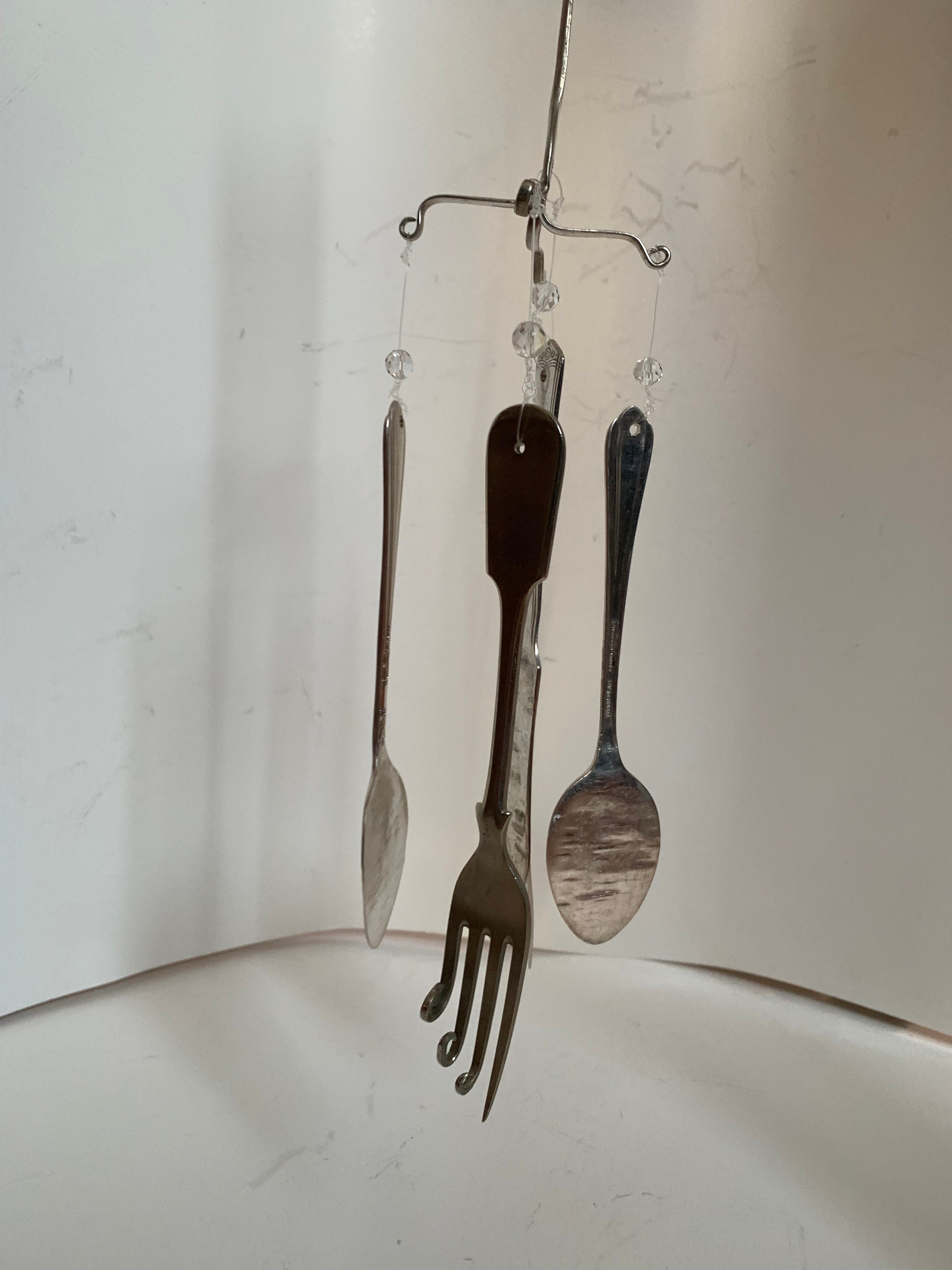 Fork Compass Windchime - Etsy