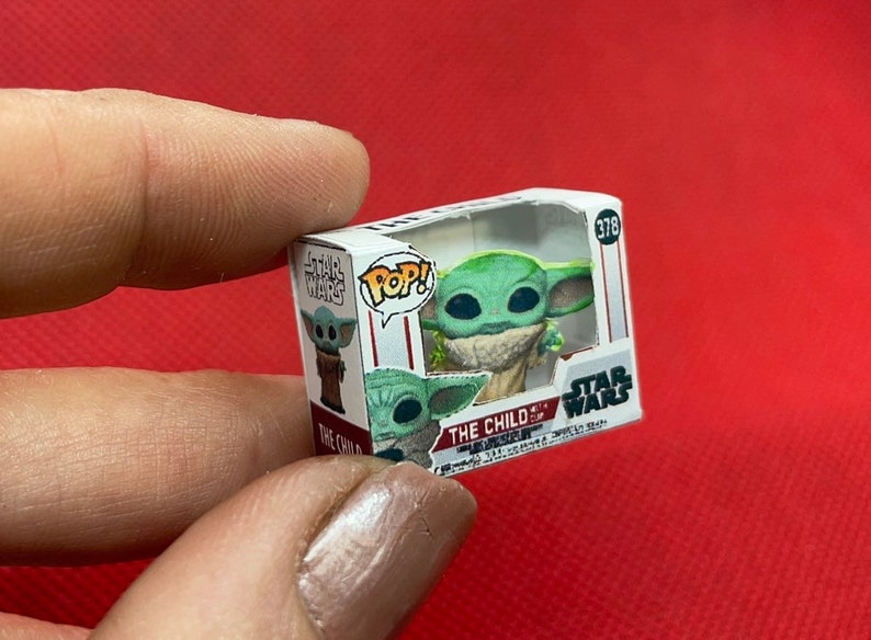 Baby Yoda & Box Template - Etsy