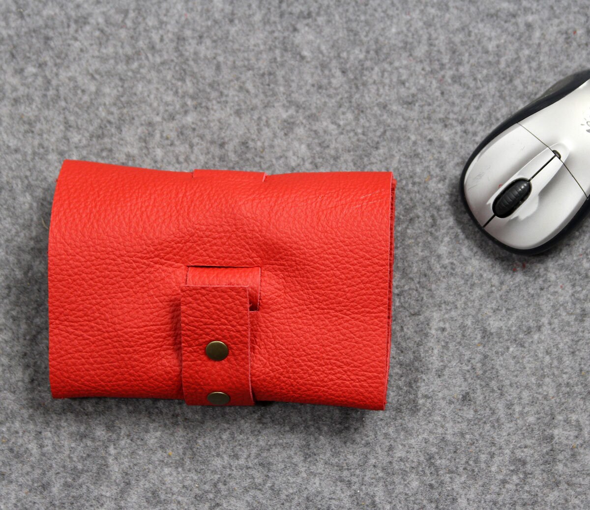 Leather Cord Keeper Cable Case Leather Case Pouch for Cord - Etsy