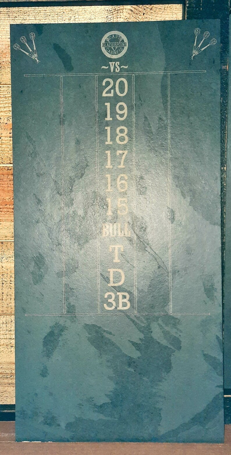 Cricket Scoreboard Darts Scoreboard Slate Chalkboard | Etsy