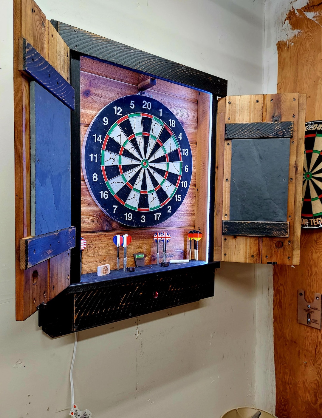 Dartboard Cabinet Light LED Darts Board Throw Line Laser Electronic ...