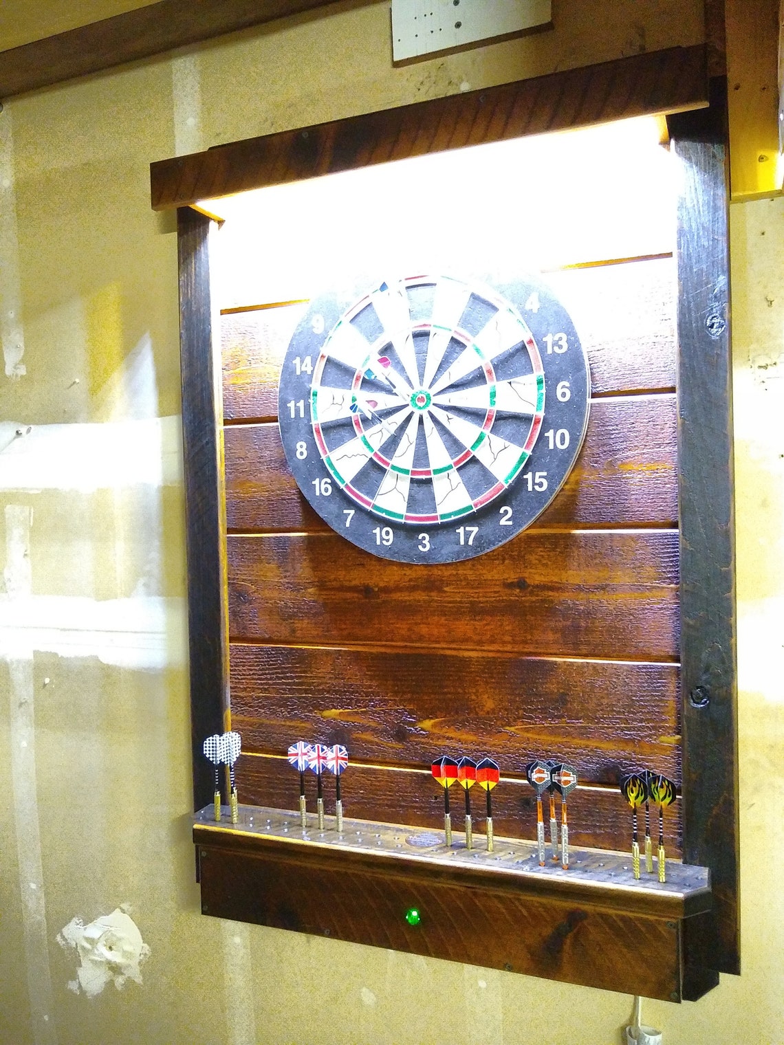 Extra Tall and Wide 47x31x4.75 Dart-board-cabinet | Etsy