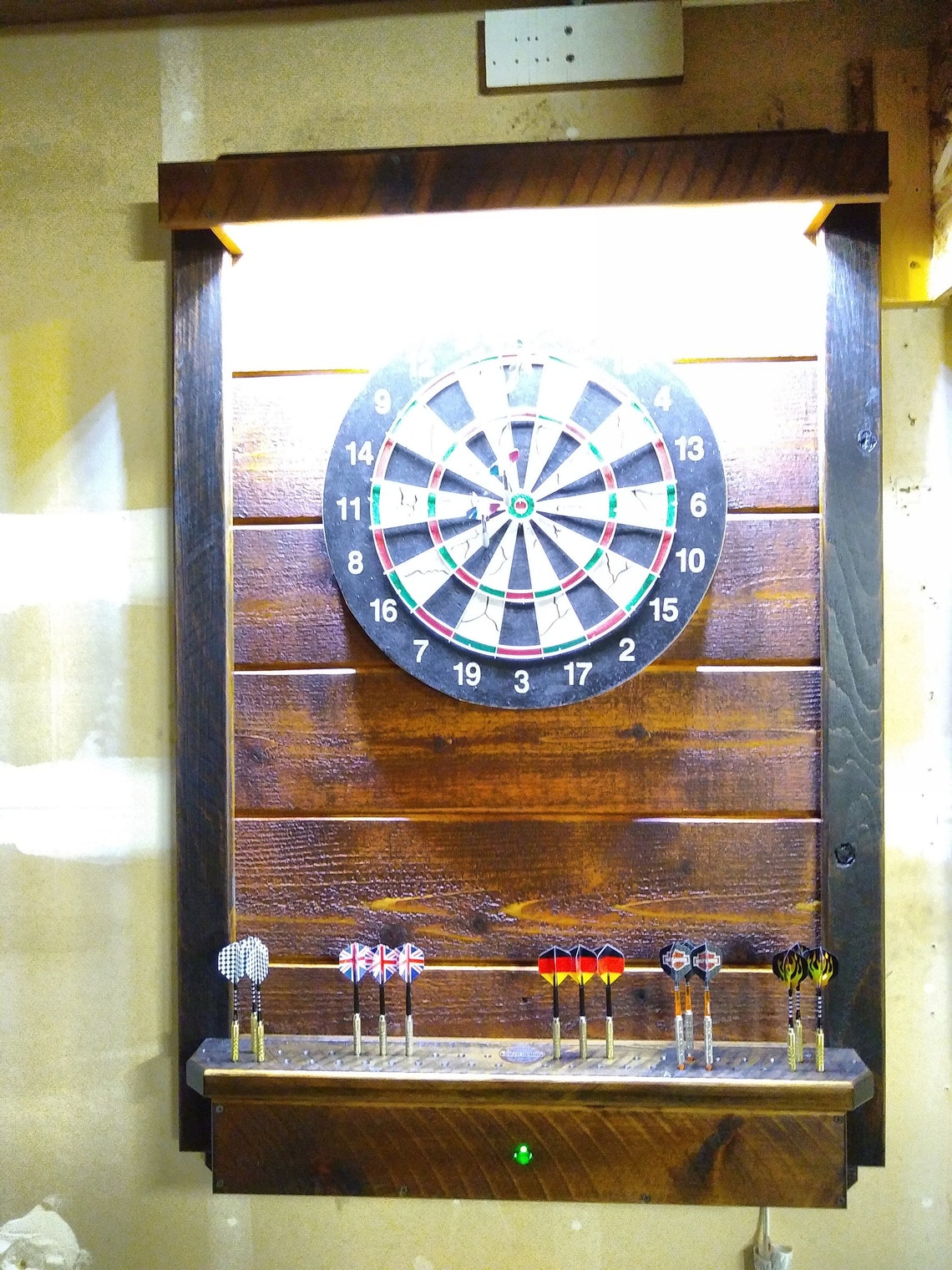 Extra Tall and Wide 47x31x4.75 Dart-board-cabinet | Etsy