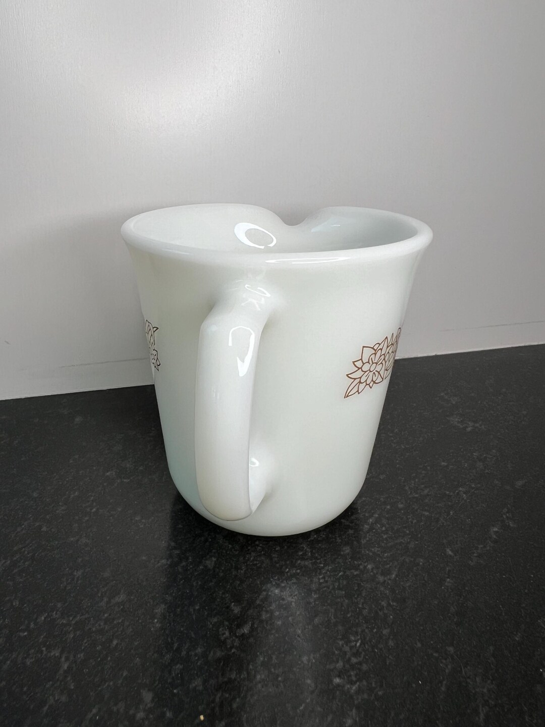 Vintage Pyrex Woodland Creamer - Glass Serving Dish - Woodland ...