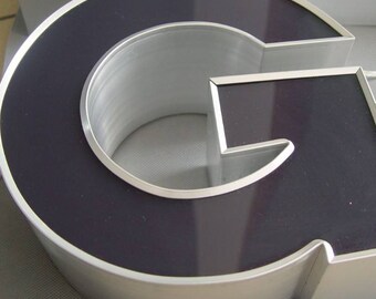 Custom 3D Stainless Steel Logo Signage, Metal Business Sign, Storefront ...