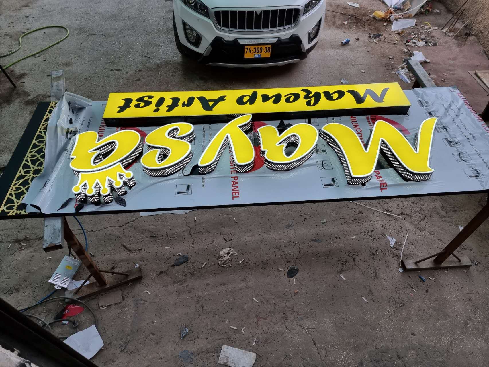 Custom 3D Stainless Steel Logo Signage Metal Business Sign - Etsy