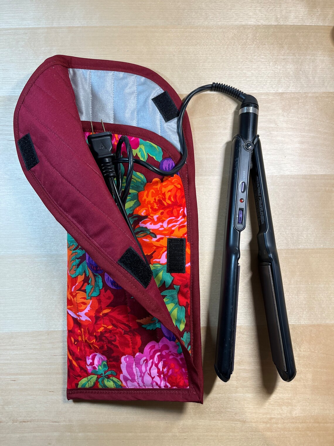 Flat/curling Iron Cover and Travel Case - Etsy