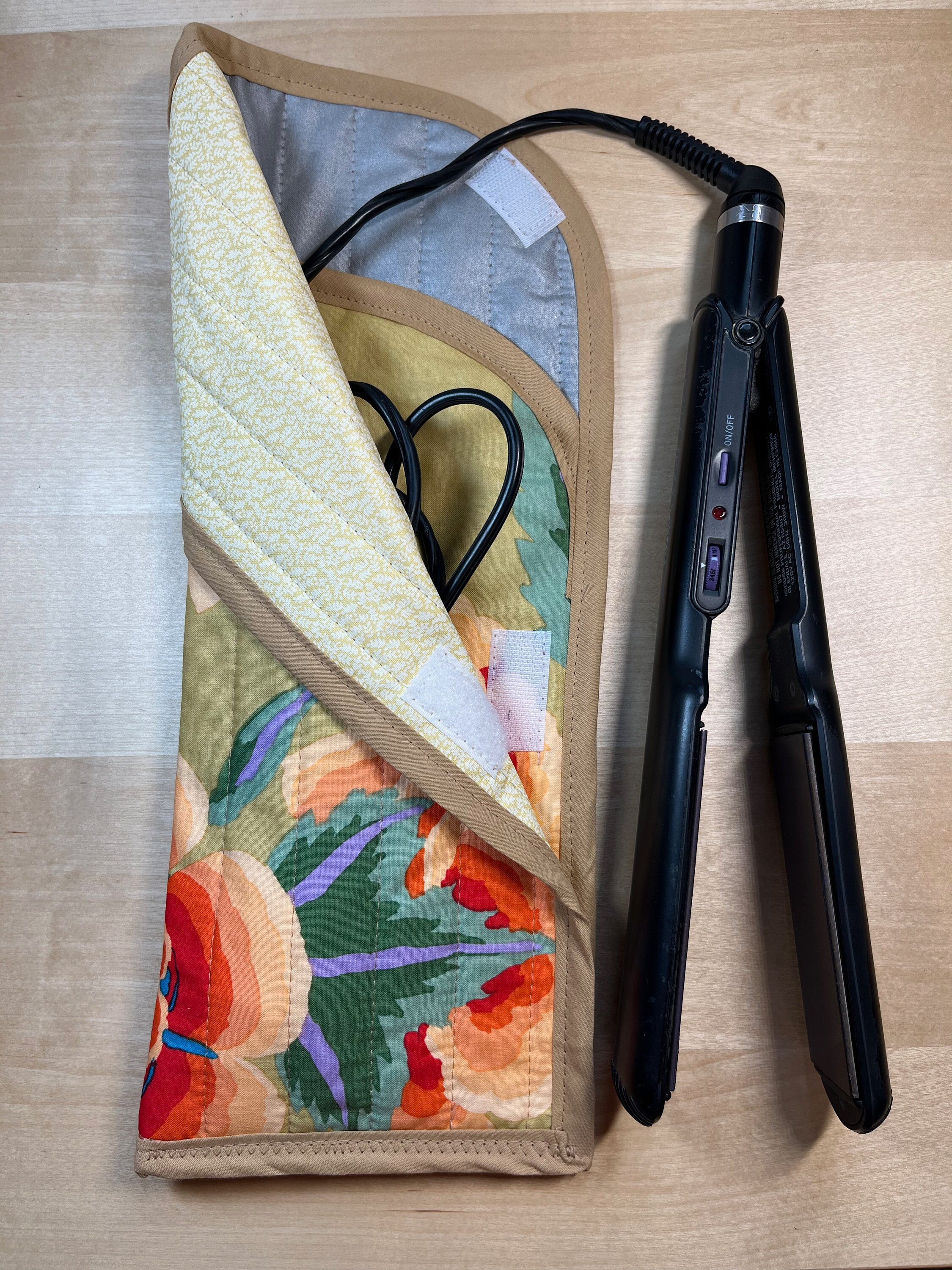 Flat/curling Iron Cover and Travel Case - Etsy