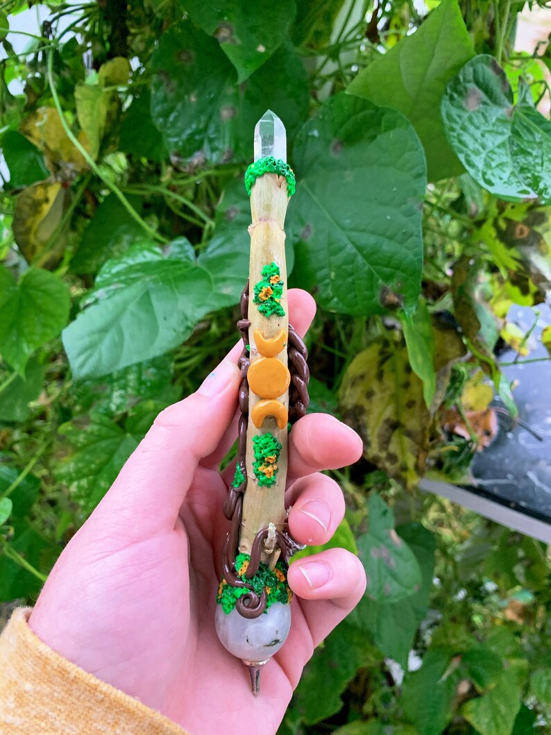 Celtic Goddess Ritual/ceremony Wand *one of A Kind* - Etsy