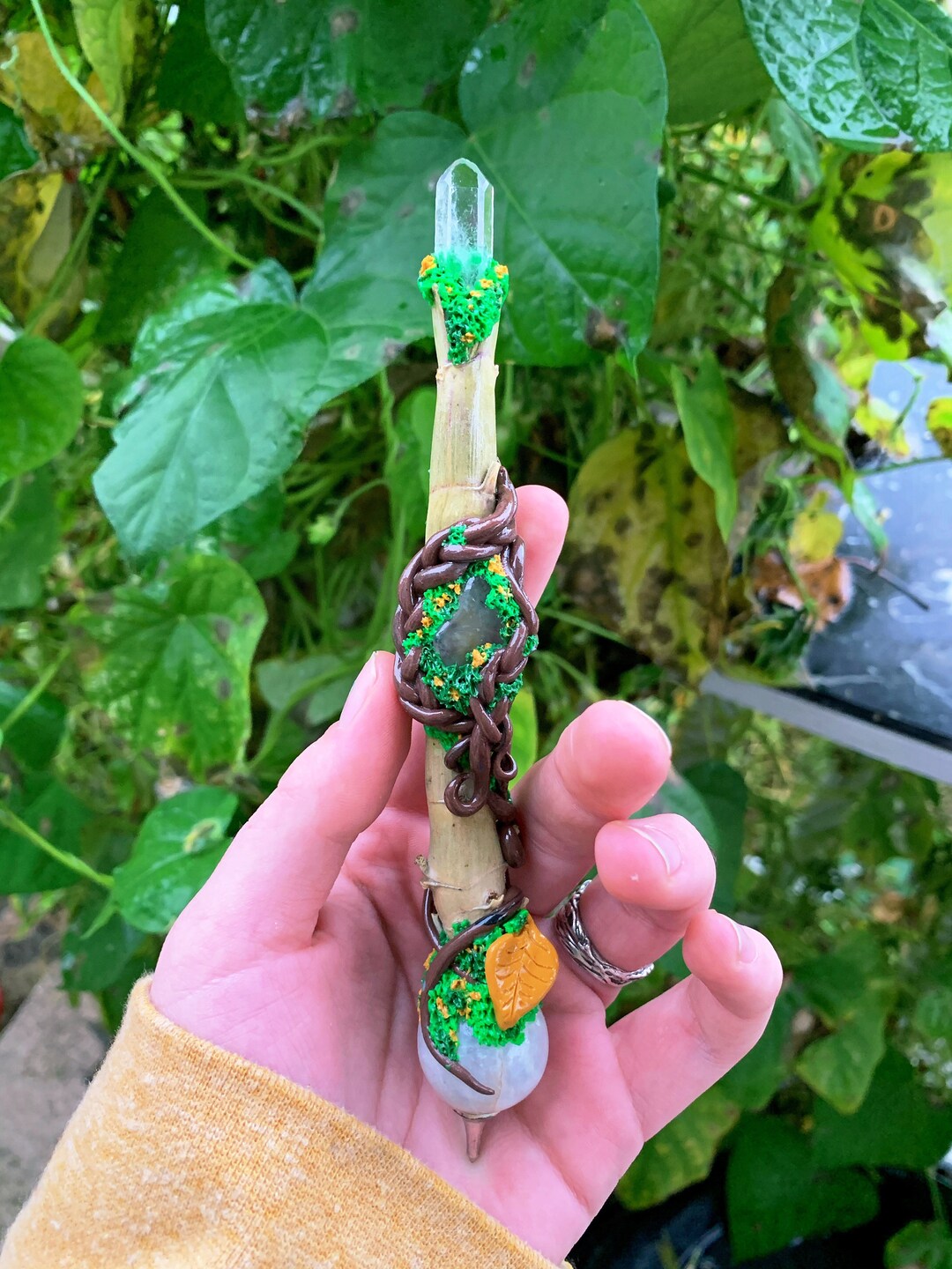 Celtic Goddess Ritual/ceremony Wand *one of A Kind* - Etsy