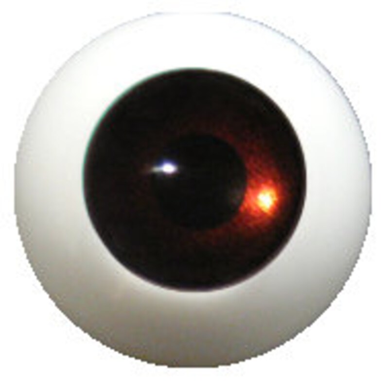 Doll Eyes Brown Mahogany Style 8mm 10mm 12mm 14mm 16mm 18mm Etsy