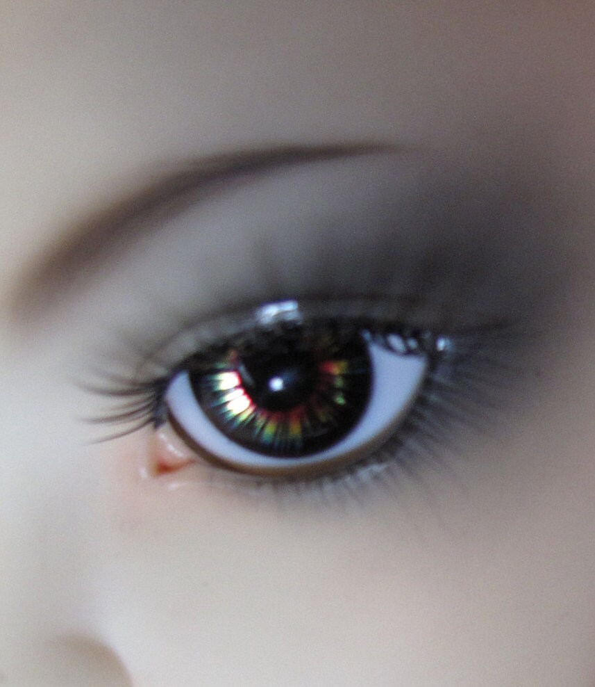 Doll Eyes Burts of Rainbow Eyes 8mm 10mm 12mm 14mm 16mm 18mm 20mm 22mm ...