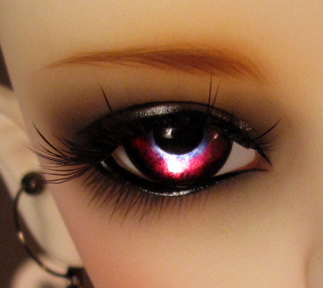 Doll Eyes Glory Red and Blue Style 8mm 10mm 12mm 14mm 16mm 18mm 20mm ...
