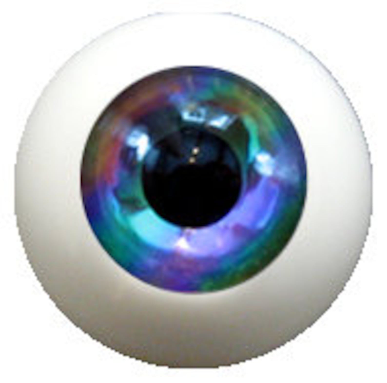 Doll Eyes Holographic Rainbow Holo Eyes 8mm 10mm 12mm 14mm - Etsy