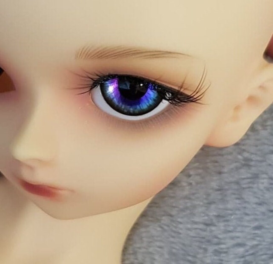 Doll Eyes Diska Style Green, Blue and Purple 8mm 10mm 12mm 14mm 16mm ...