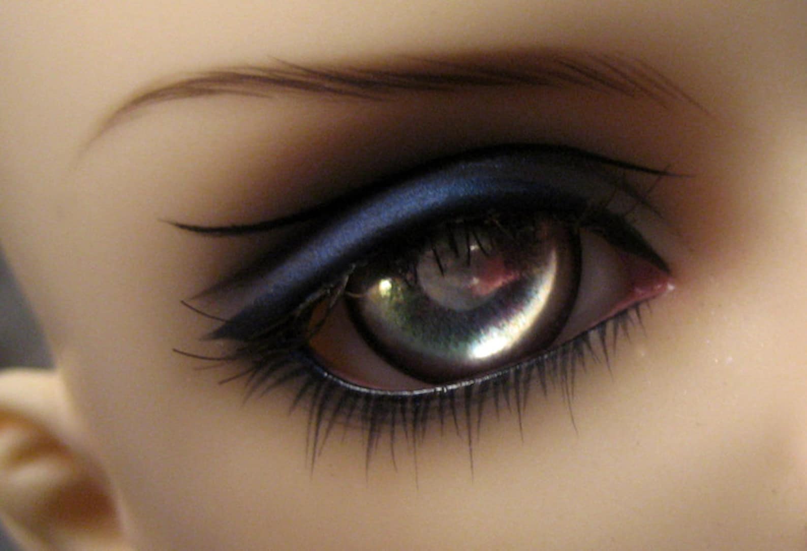 Doll Eyes Silver Blind 8mm 10mm 12mm 14mm 16mm 18mm 20mm 22mm - Etsy