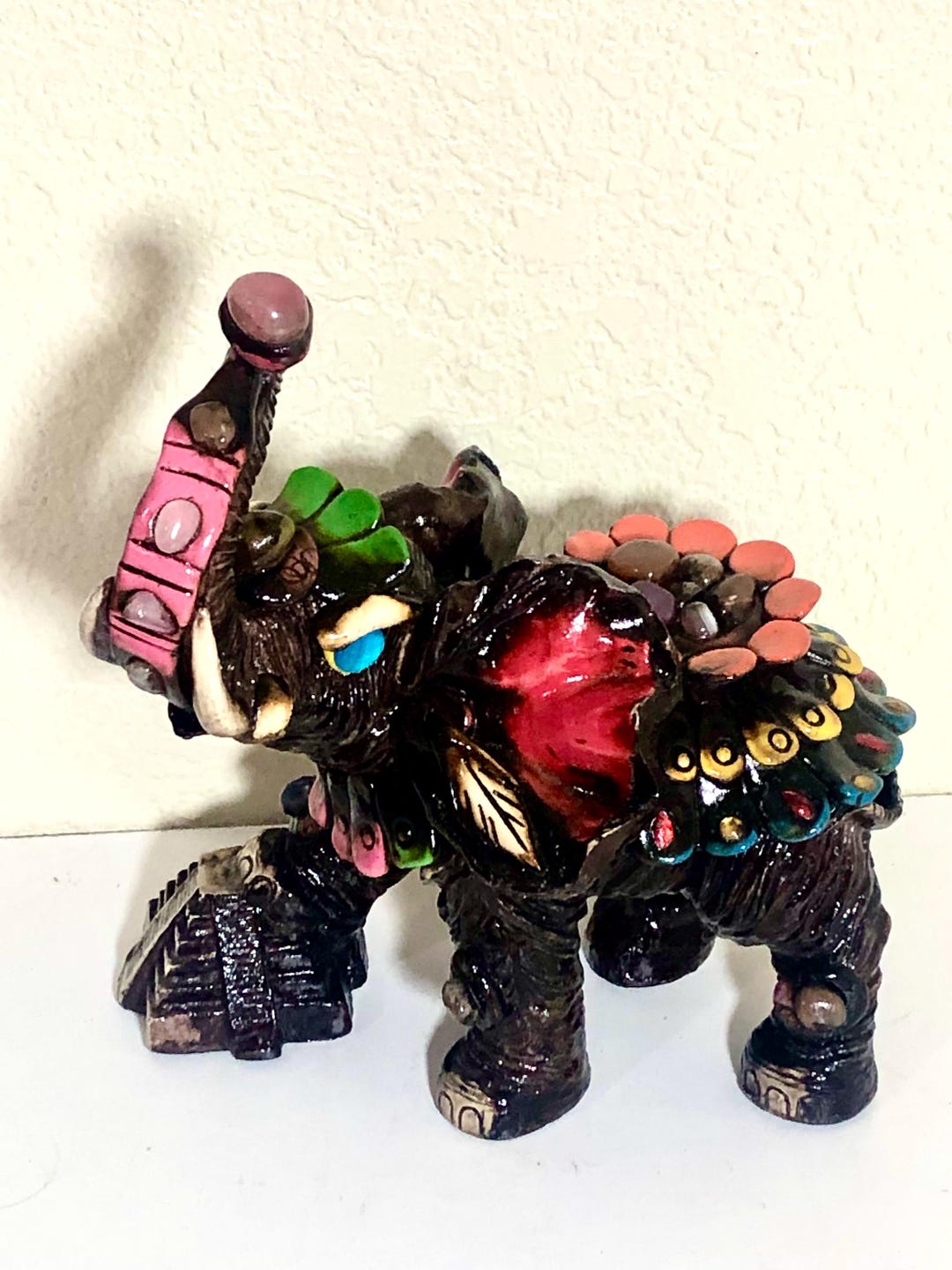 Beautiful Elephant Decorated With Stones - Etsy