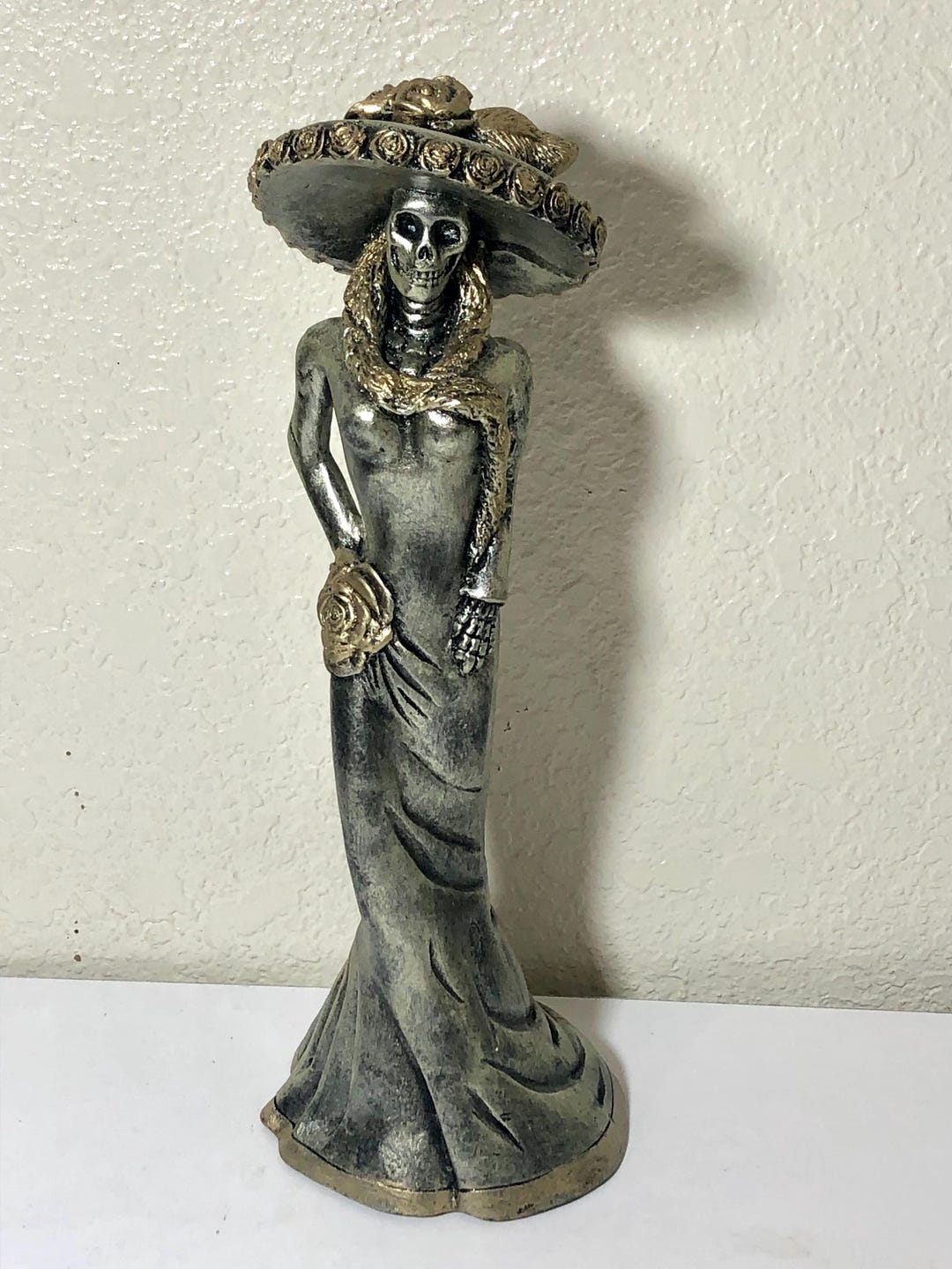 Classy Catrina With Floral Hat - Etsy