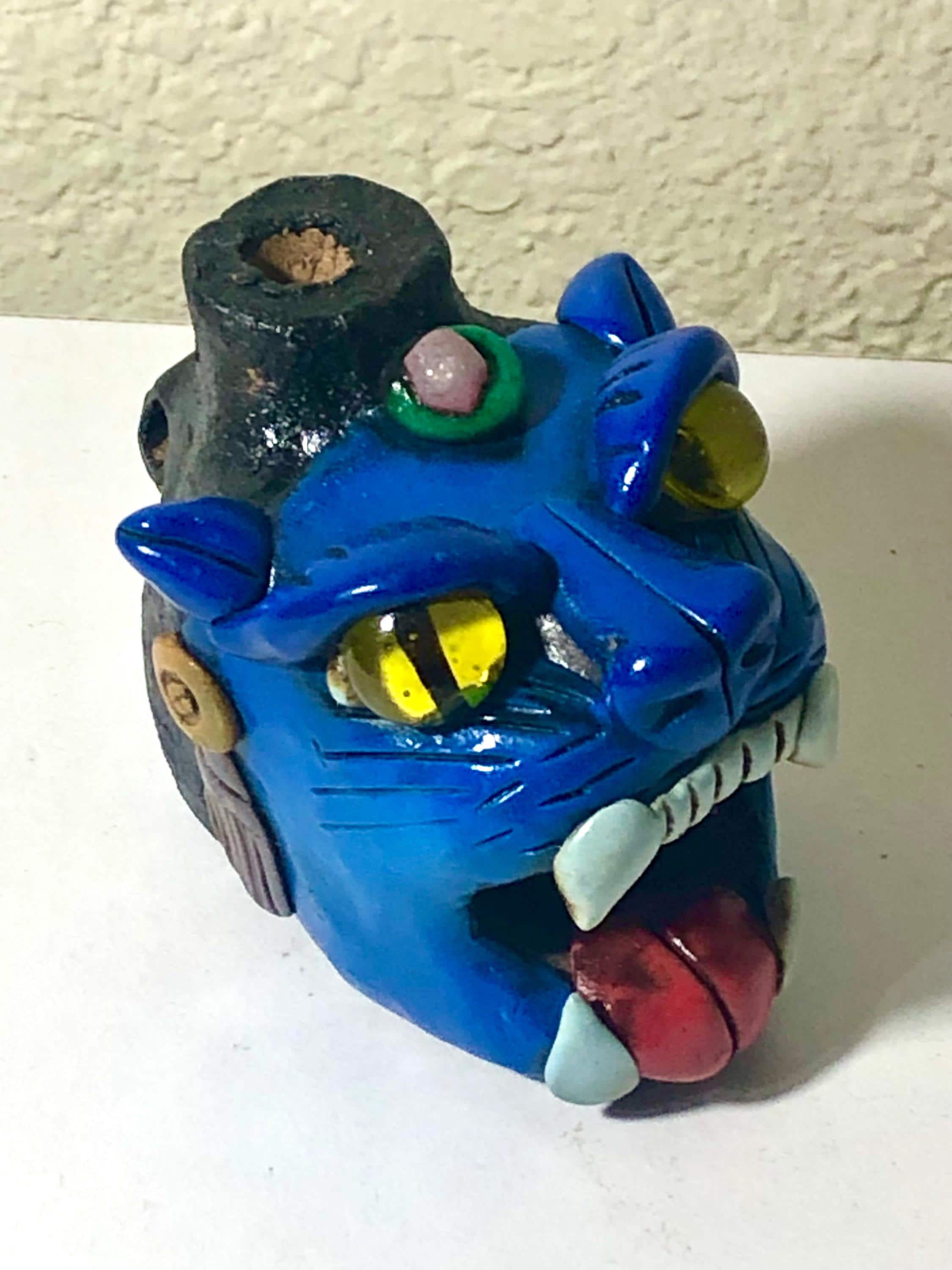 Aztec Jaguar Warrior Whistle - Etsy