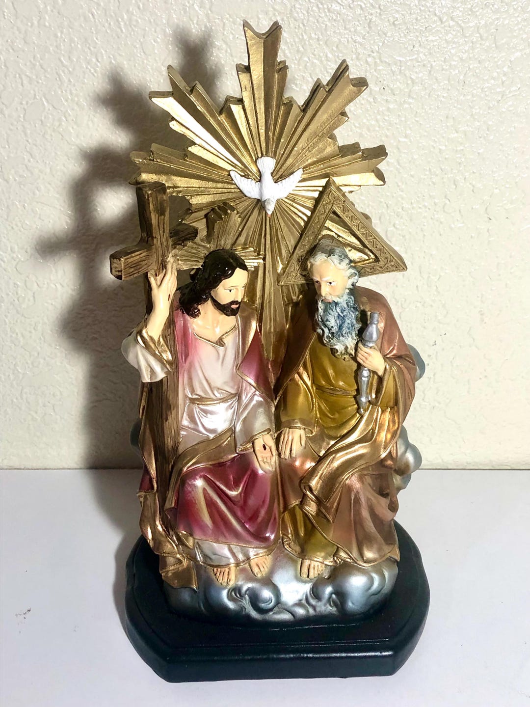Holy Trinity Statue- Santísima Trinidad - Etsy