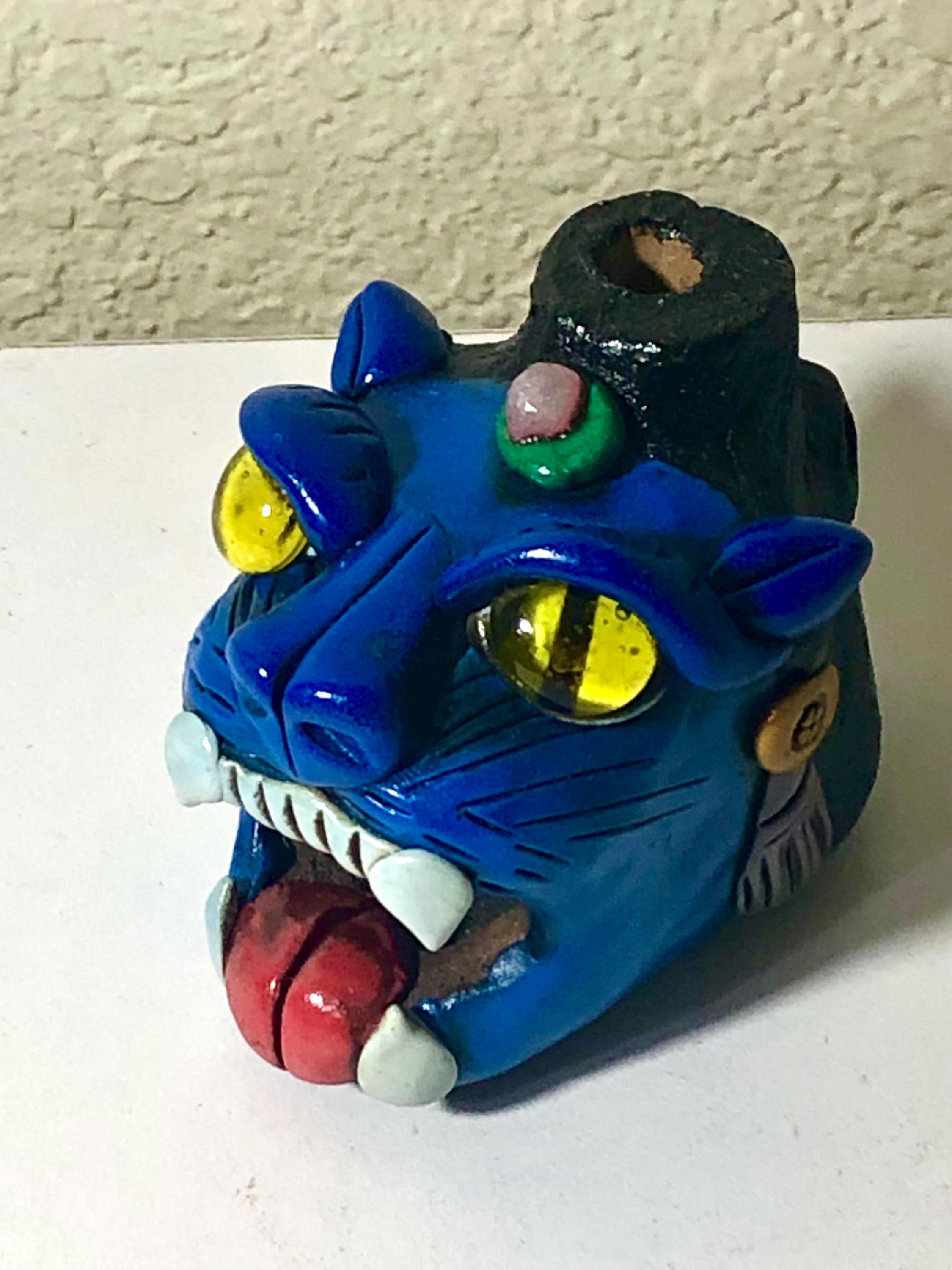 Aztec Jaguar Warrior Whistle - Etsy