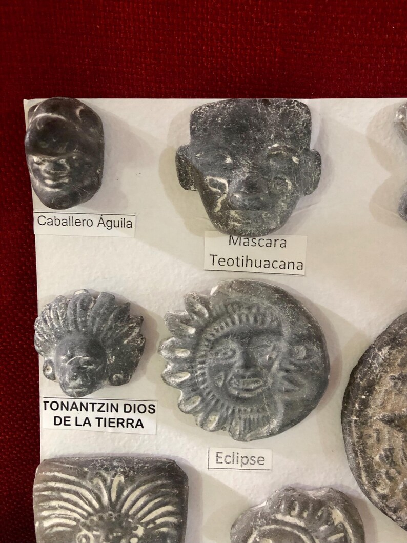 Aztec Artifacts Collection Replica - Etsy