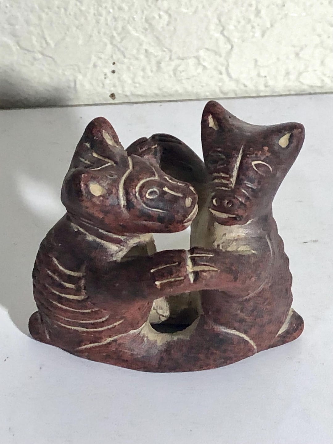 Aztec Dancing Xoloitzcuintli Sacred Dogs Clay Statue - Etsy