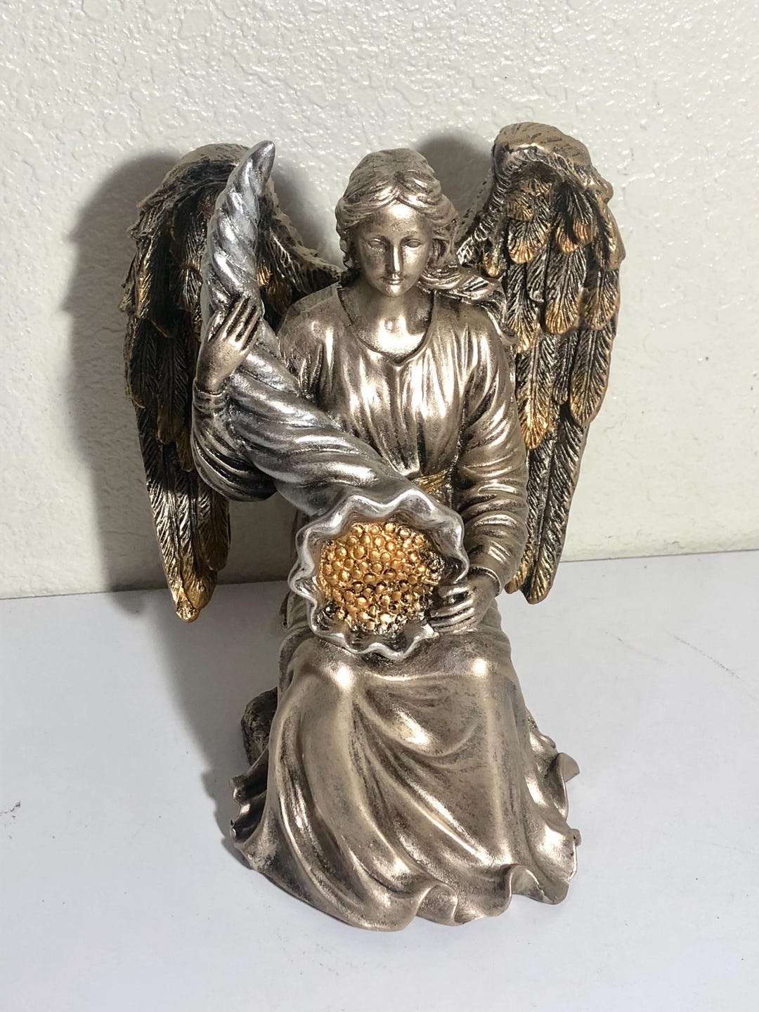 Angel of Prosperity & Abundance Statue - Etsy
