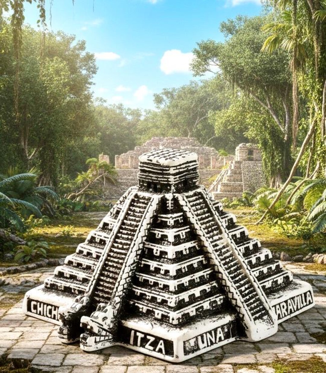 Mayan Pyramid of Chichen-itzá - Etsy