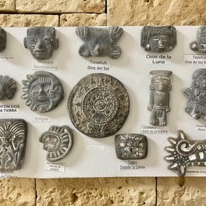 Aztec Artifacts Collection Replica - Etsy