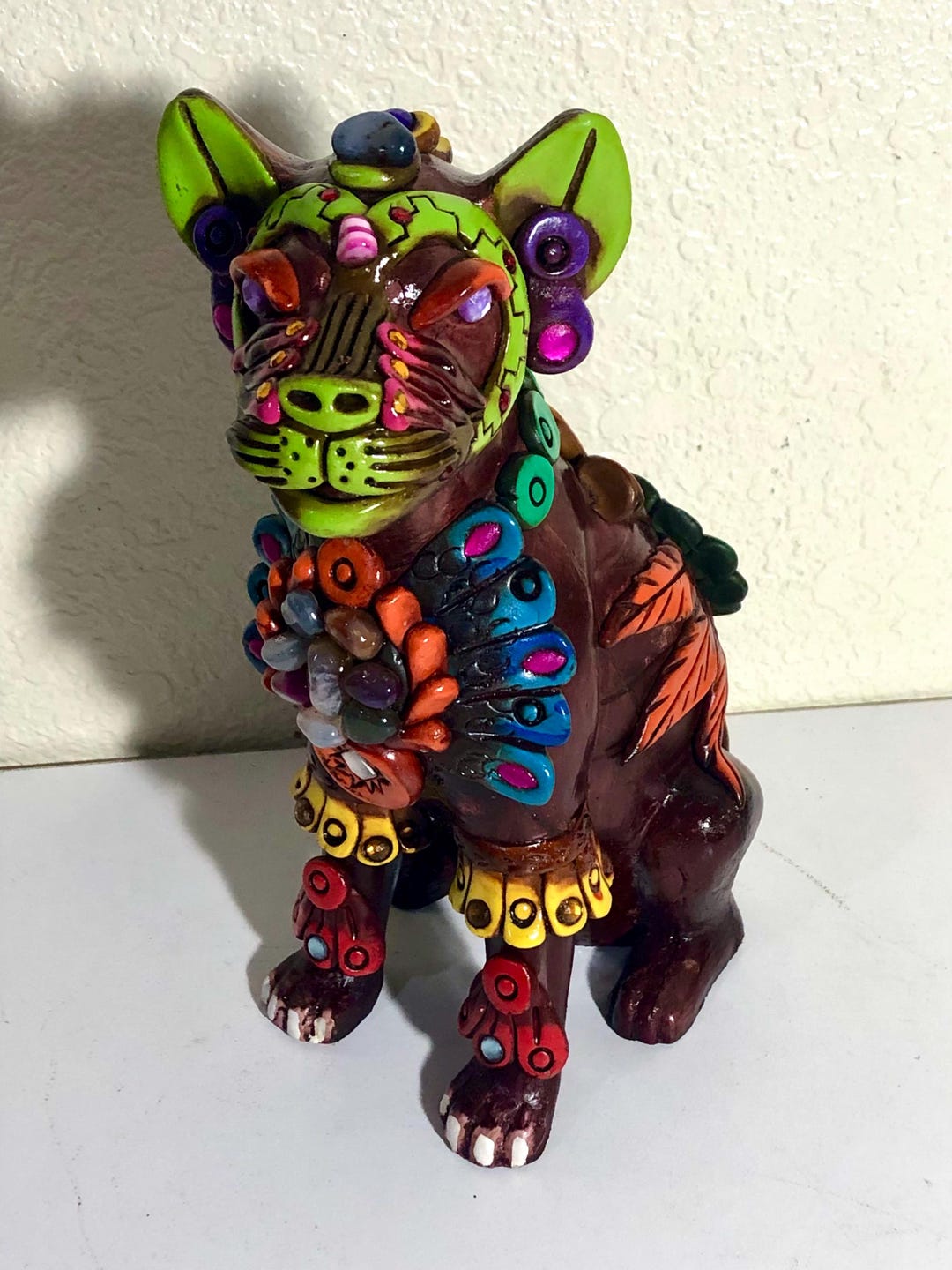Aztec Xoloitzcuintli Sacred Dog Teotihuacan Decorated - Etsy