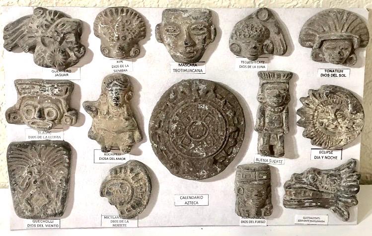 Aztec Artifacts Collection Replica - Etsy
