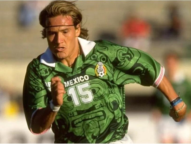 ABA Sport Mexico 1997-98 Retro Aztec Jersey - Etsy