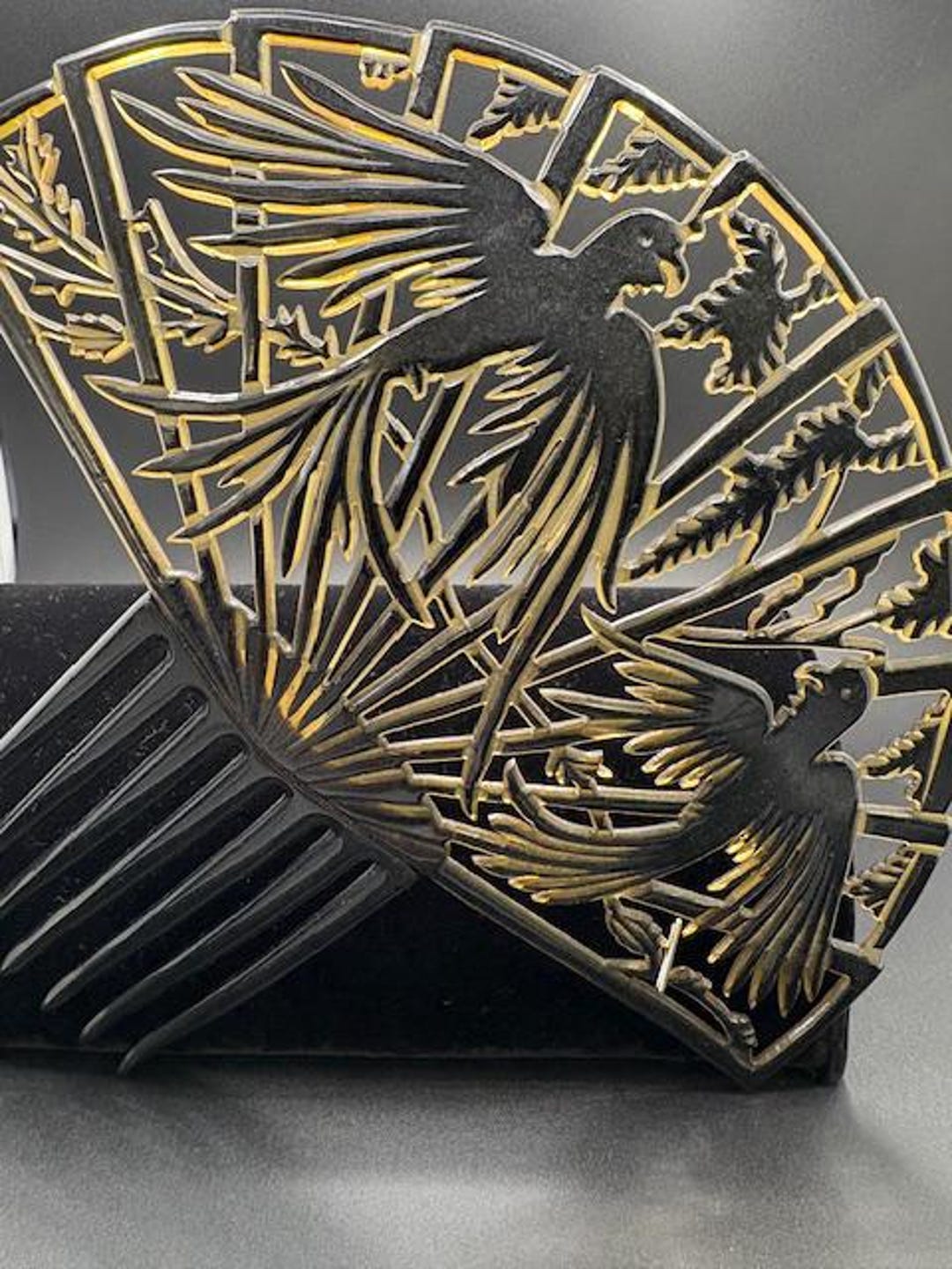 Bakelite Vintage Victorian Hair Comb - Etsy