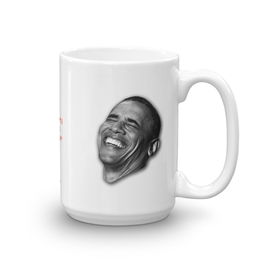 Barack Obama Customizable Coffee Mug Extra Large 15oz, Ceramic - Etsy