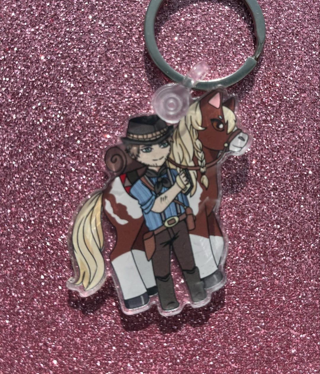 Clearance Red Dead Redemption 2 Keychain - Etsy