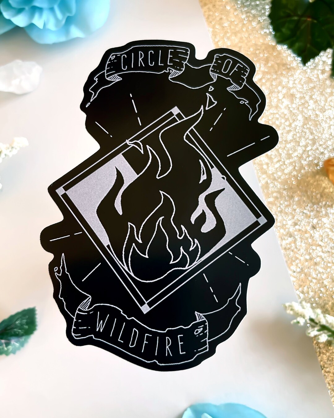 Druid Circle of Wildfire Vinyl Sticker for Dnd Party Gift or Character ...