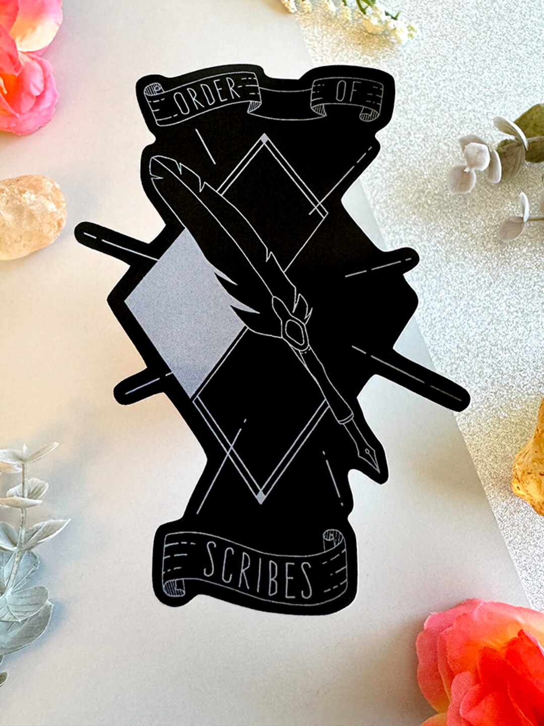 Wizard Order of Scribes Vinyl Sticker for Dnd Party Gift or Character ...