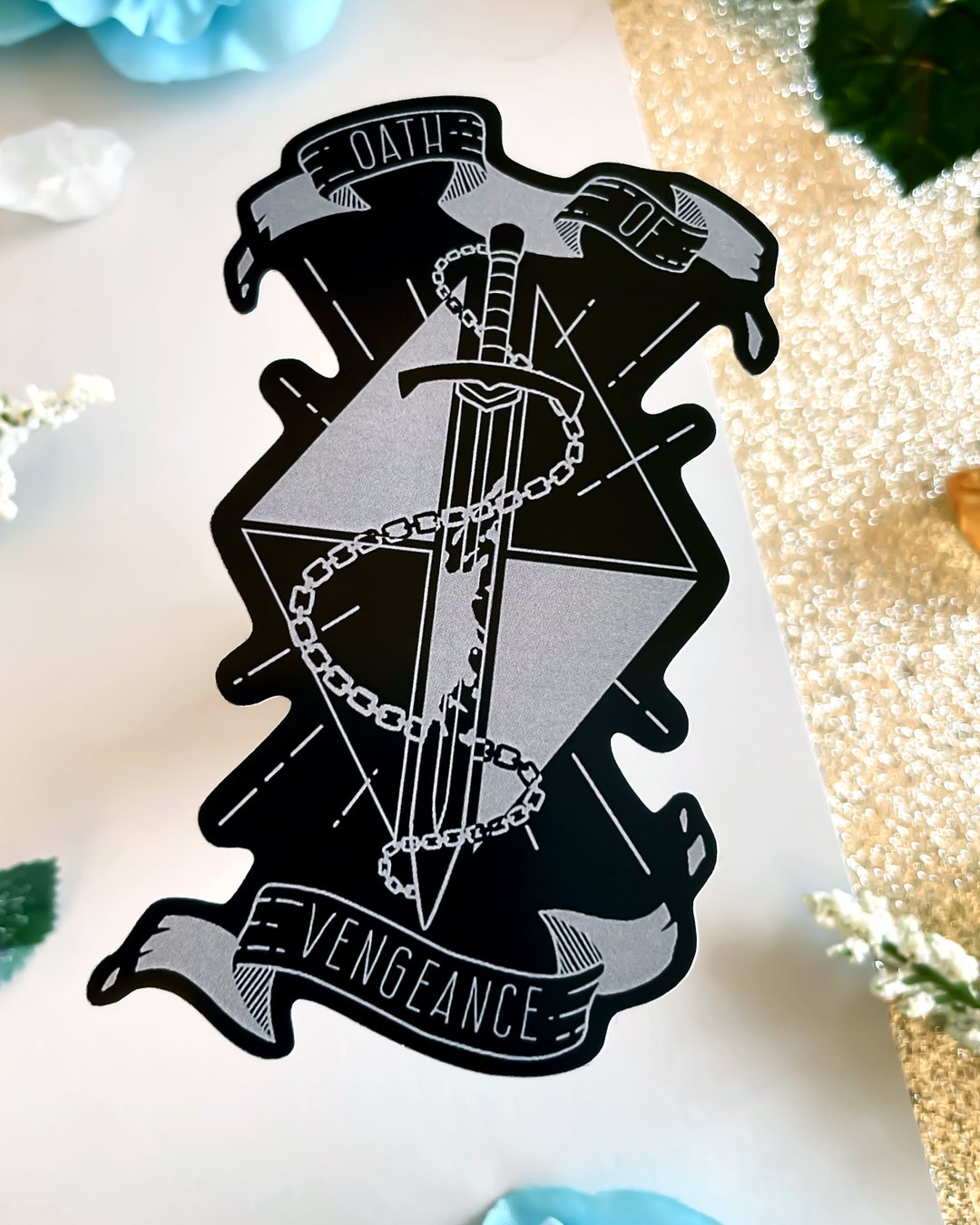 Paladin Oath of Vengeance Vinyl Sticker for Dnd Party Gift or Character ...