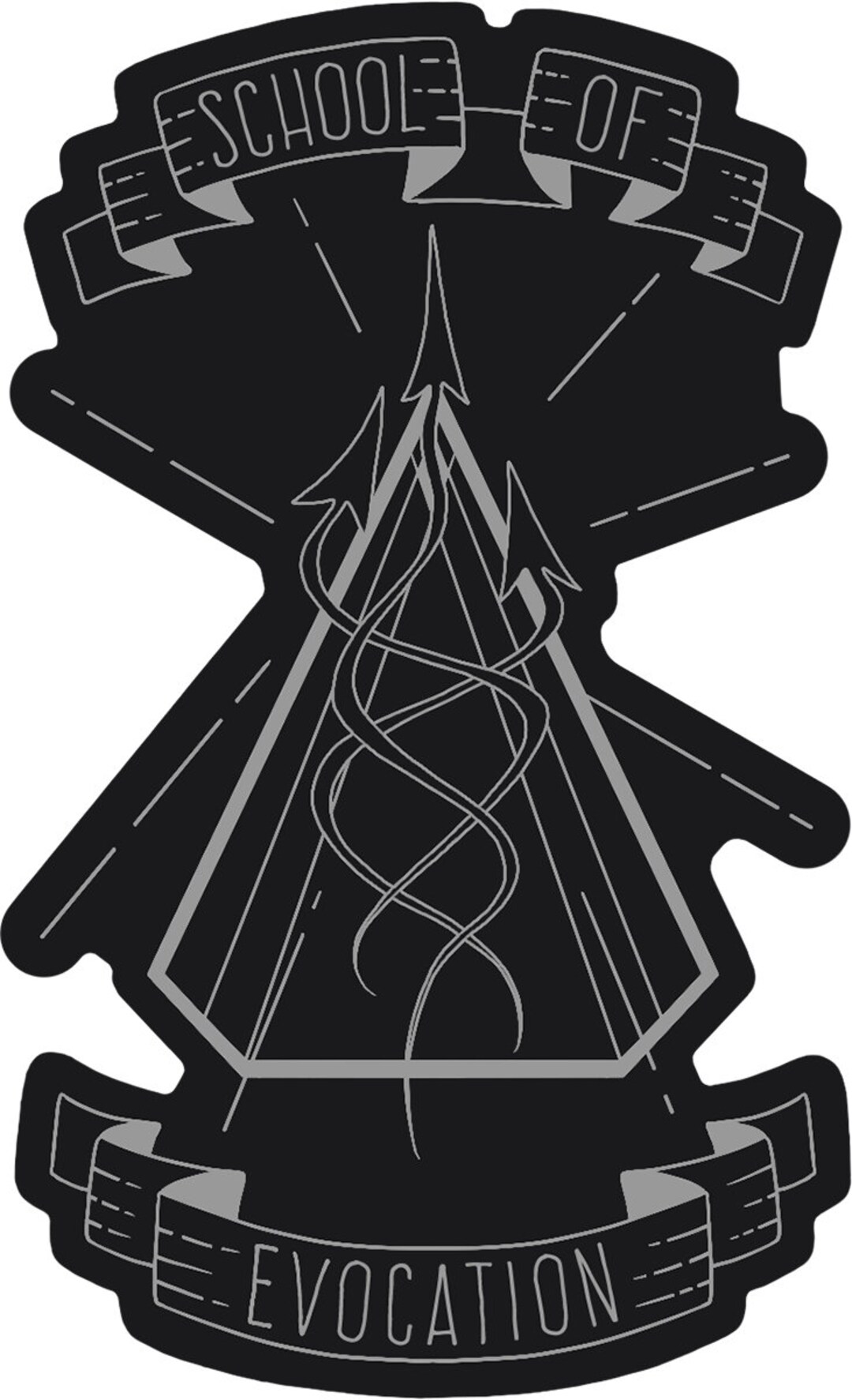 Wizard School of Evocation 4 Vinyl Sticker - Etsy