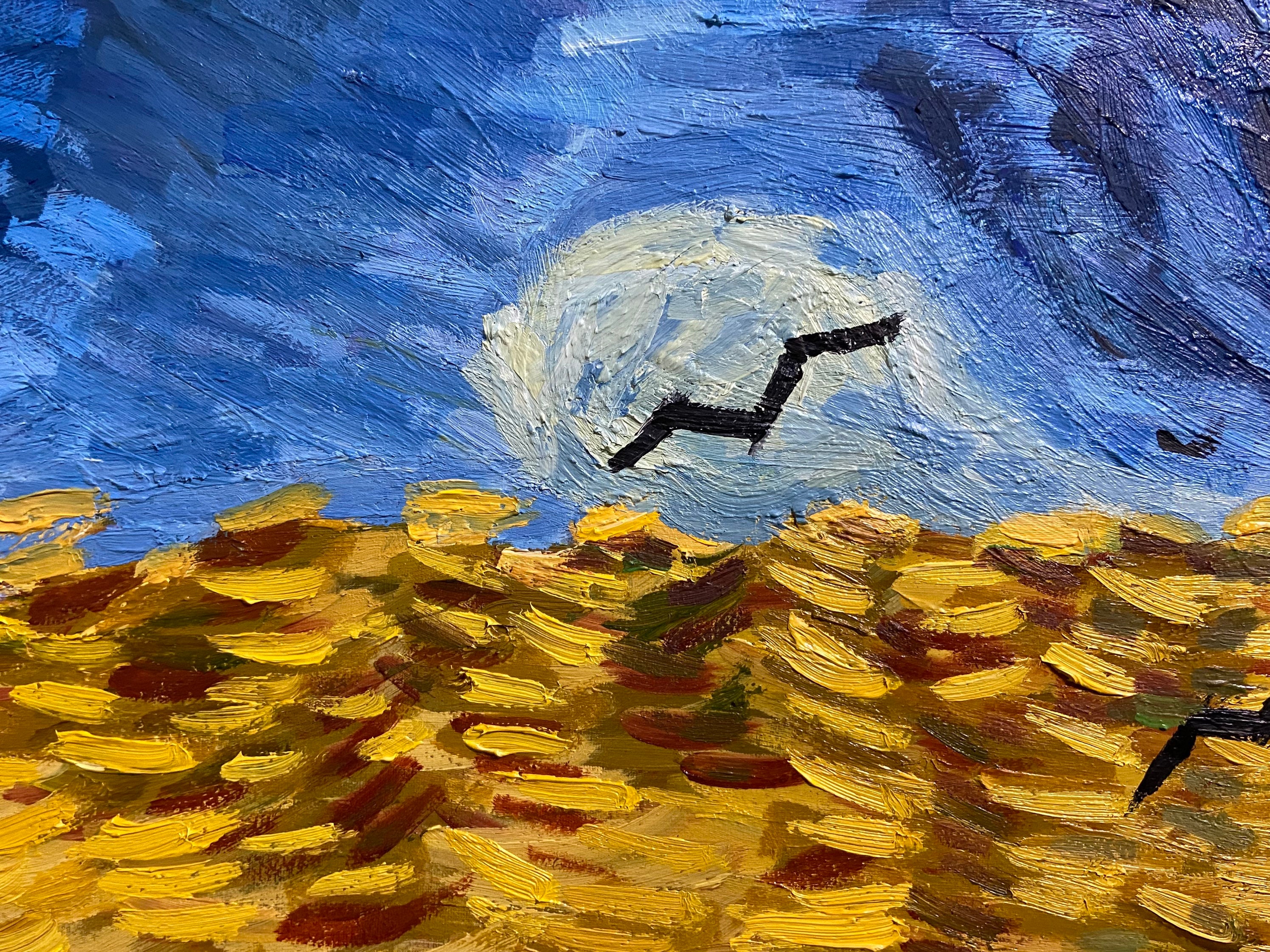 Van Gogh Wheatfield With Crows