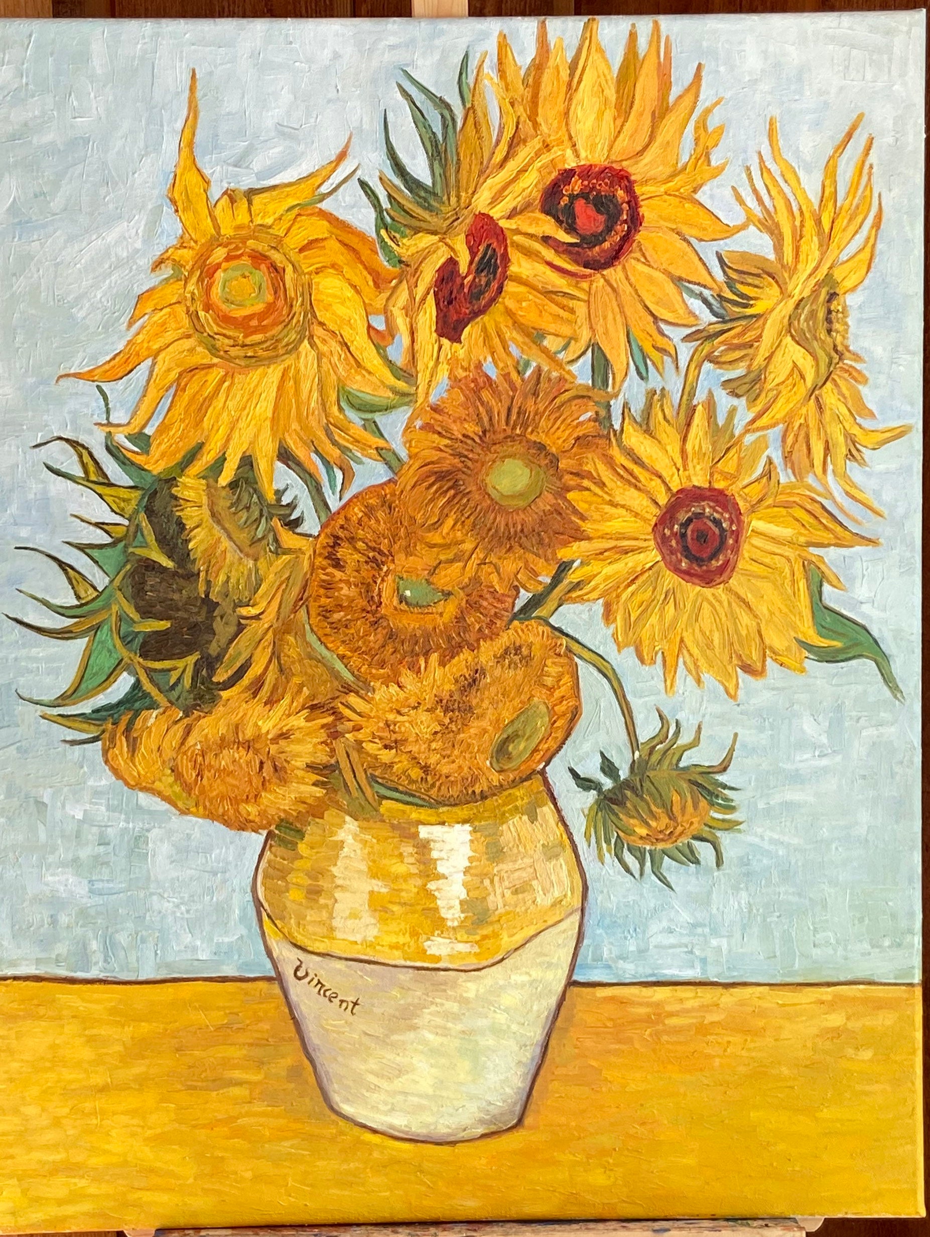 Sunflowers Vincent Van Gogh Original
