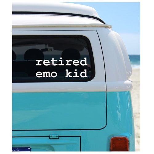 Elder Emo Vinyl Decal Car Decal Permanent Vinyl Decal | Etsy