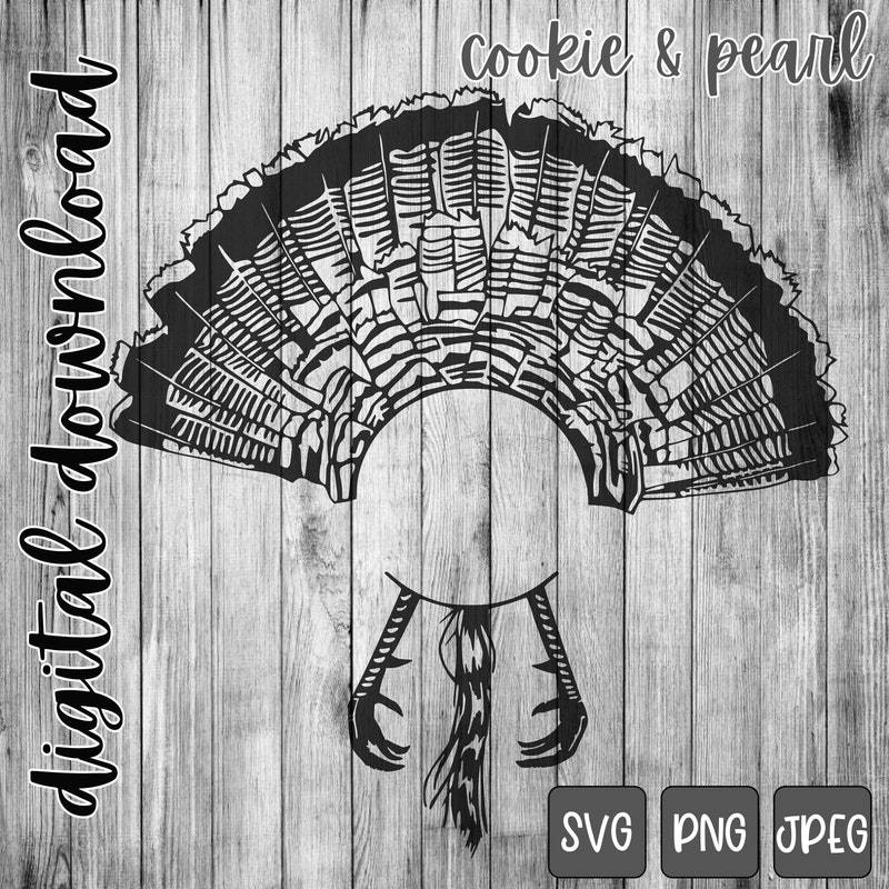 Turkey Fan Mount - Etsy