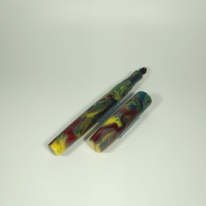 Tropical Budgie Mili-farad Model Custom Fountain Pen - Etsy