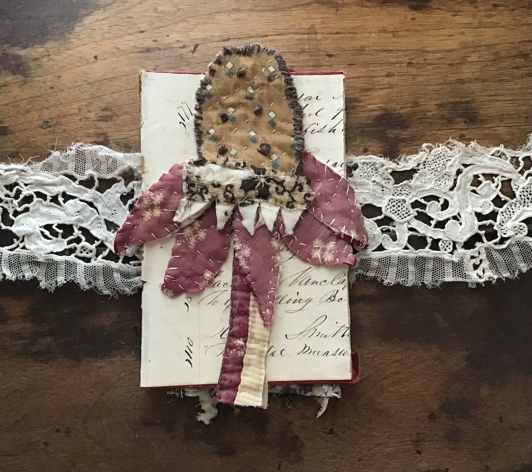 Fabric Flower Collage - Etsy